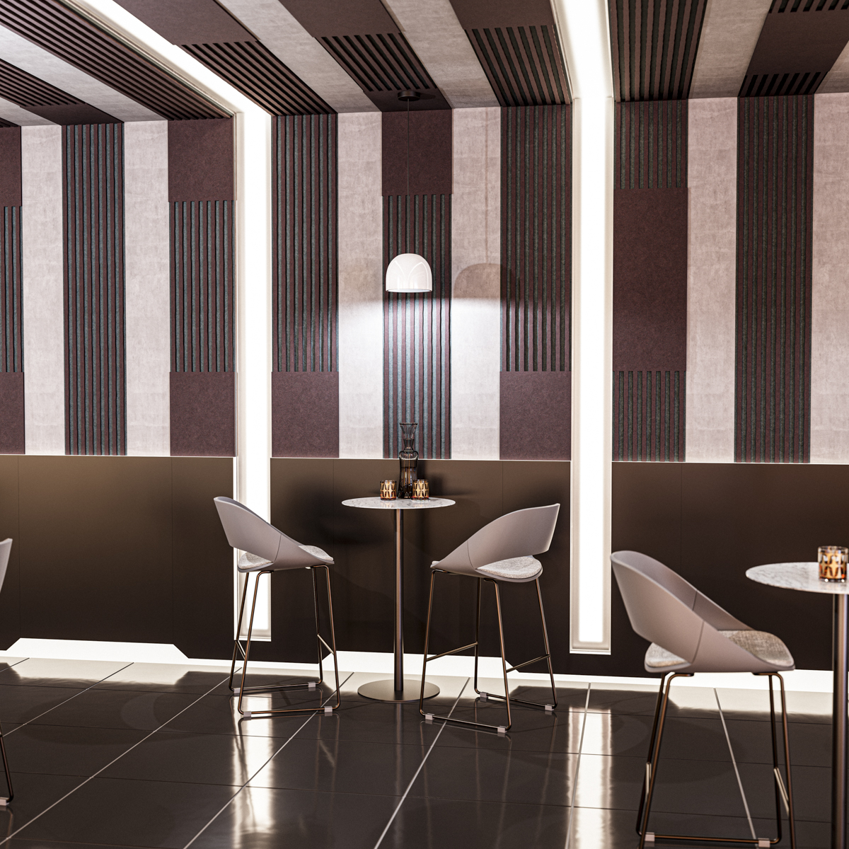 Pattern Tiles Groove - Zintra Acoustic Solutions